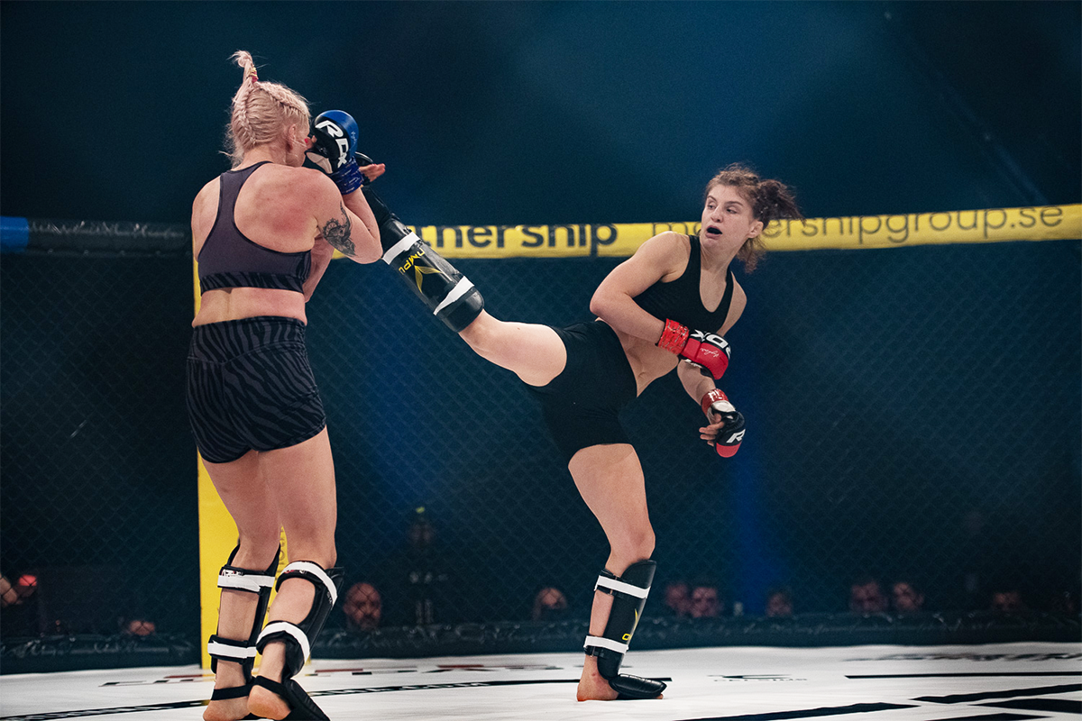 Josefine Modig förbereder sig för sitt sista MMA-mästerskap som amatör ...